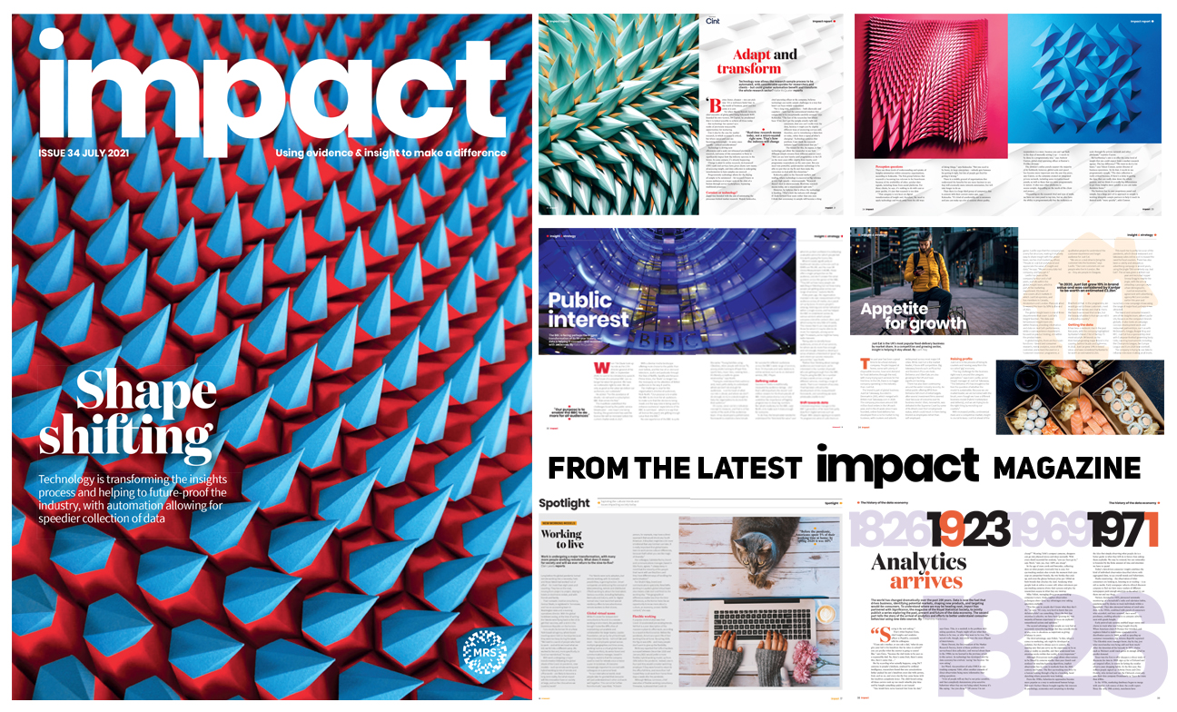 Impact magazine | Market Research Society