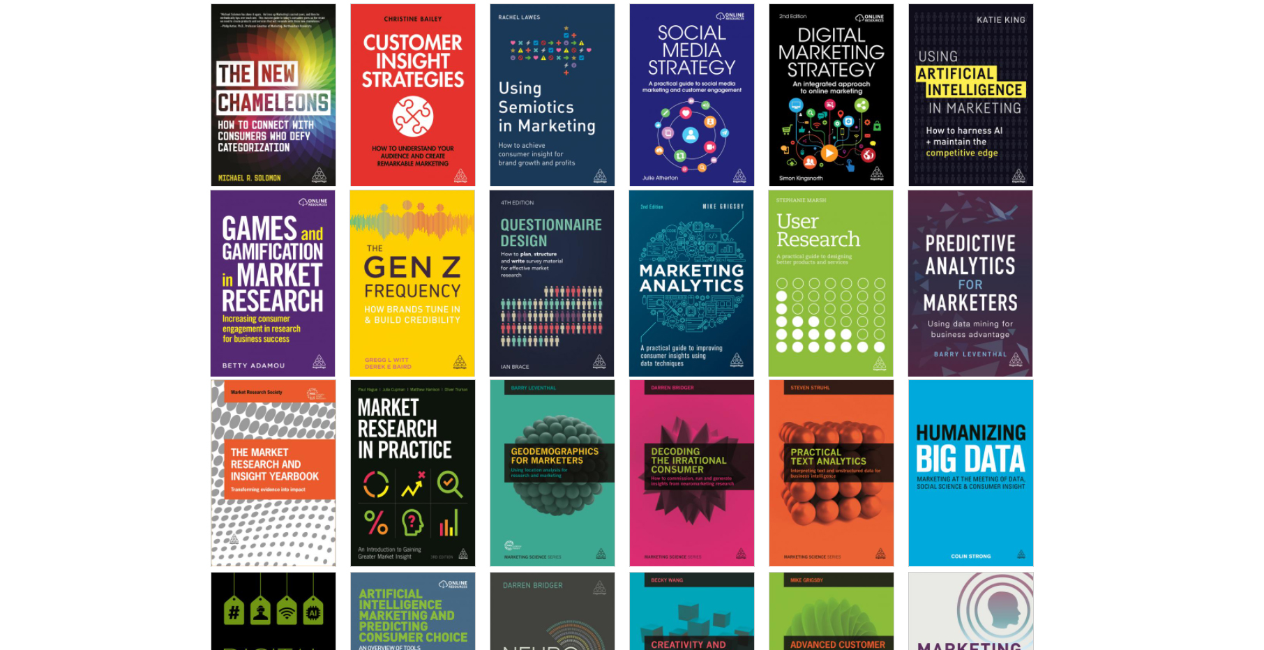 Kogan Page Bookshop | Market Research Society