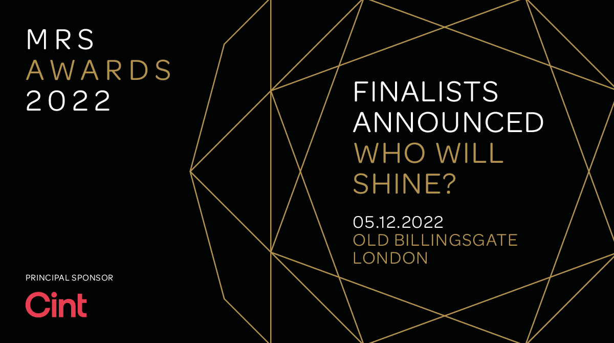 MRS Awards 2022 | Market Research Society
