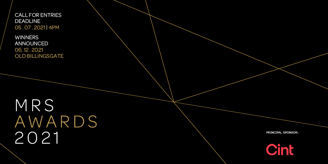 MRS Awards 2021 | Market Research Society